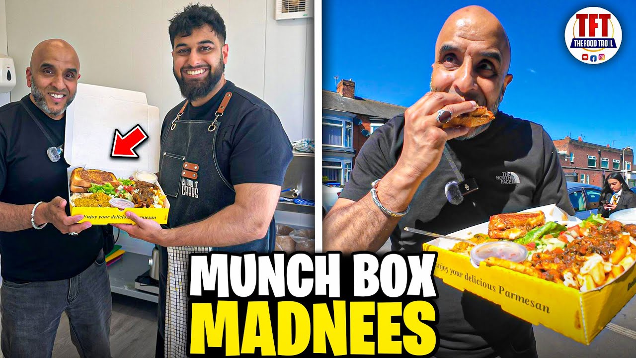 £15 Got Me All This?! | Curry and Carbs Full Munch Box Review - YouTube