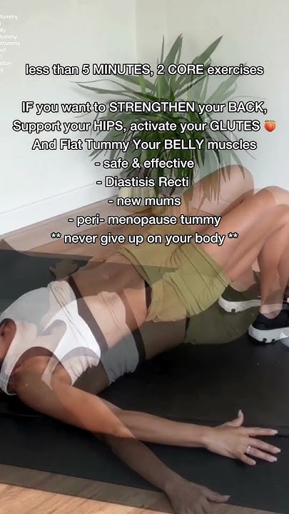 20 Day Flat Tummy Challenge 5 Min A Day Pelvic Floor Workout You