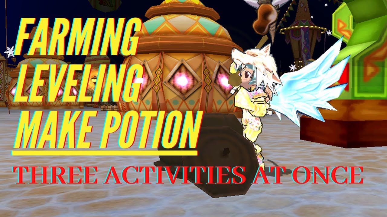 Membuat Max-Potion | Leveling, Farming, Make Potion Seal BOD - YouTube