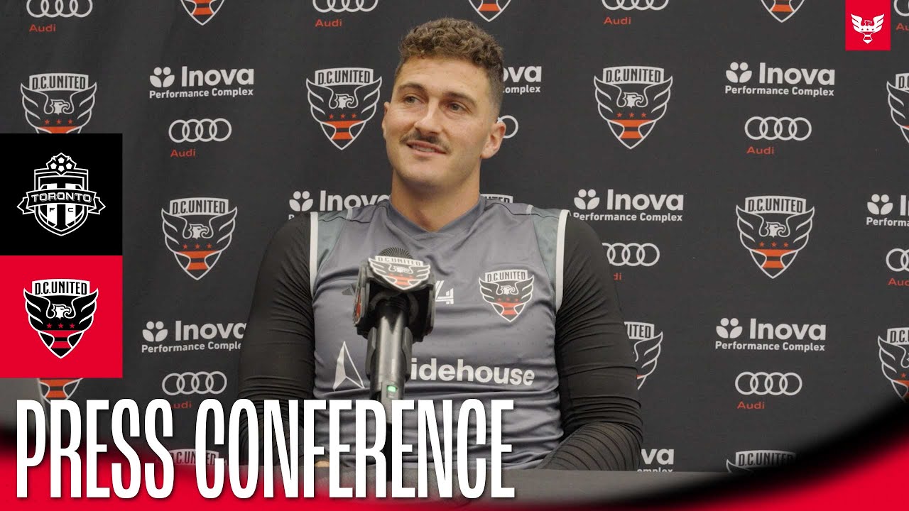 Alex Bono Pre-Match Press Conference | Toronto FC vs. D.C. United | MLS ...