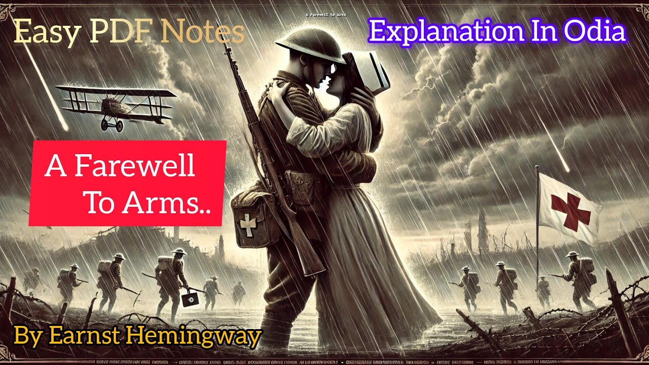 A Farewell To Arms//Easy Notes with Explanation//CC VIII//SEM 4//UG ENG ...