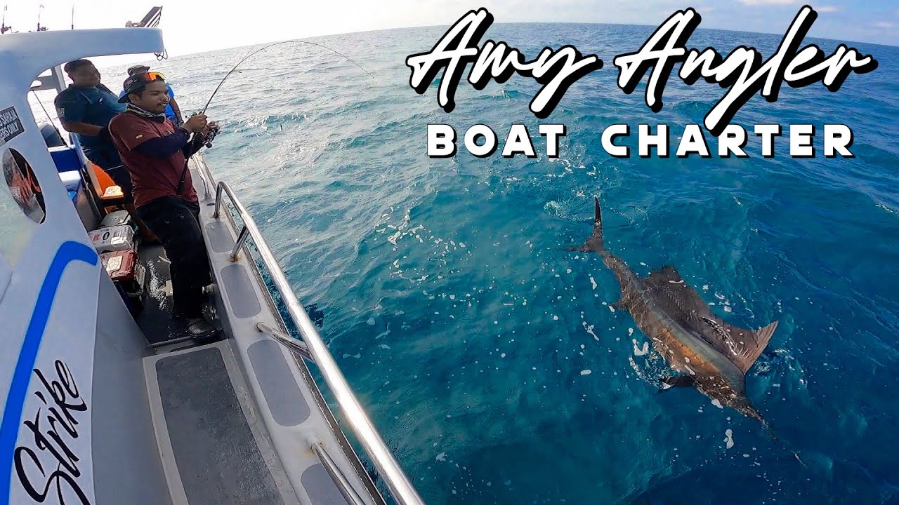 Aku dan Barracuda | Amy Angler Boat Charter #71 - YouTube