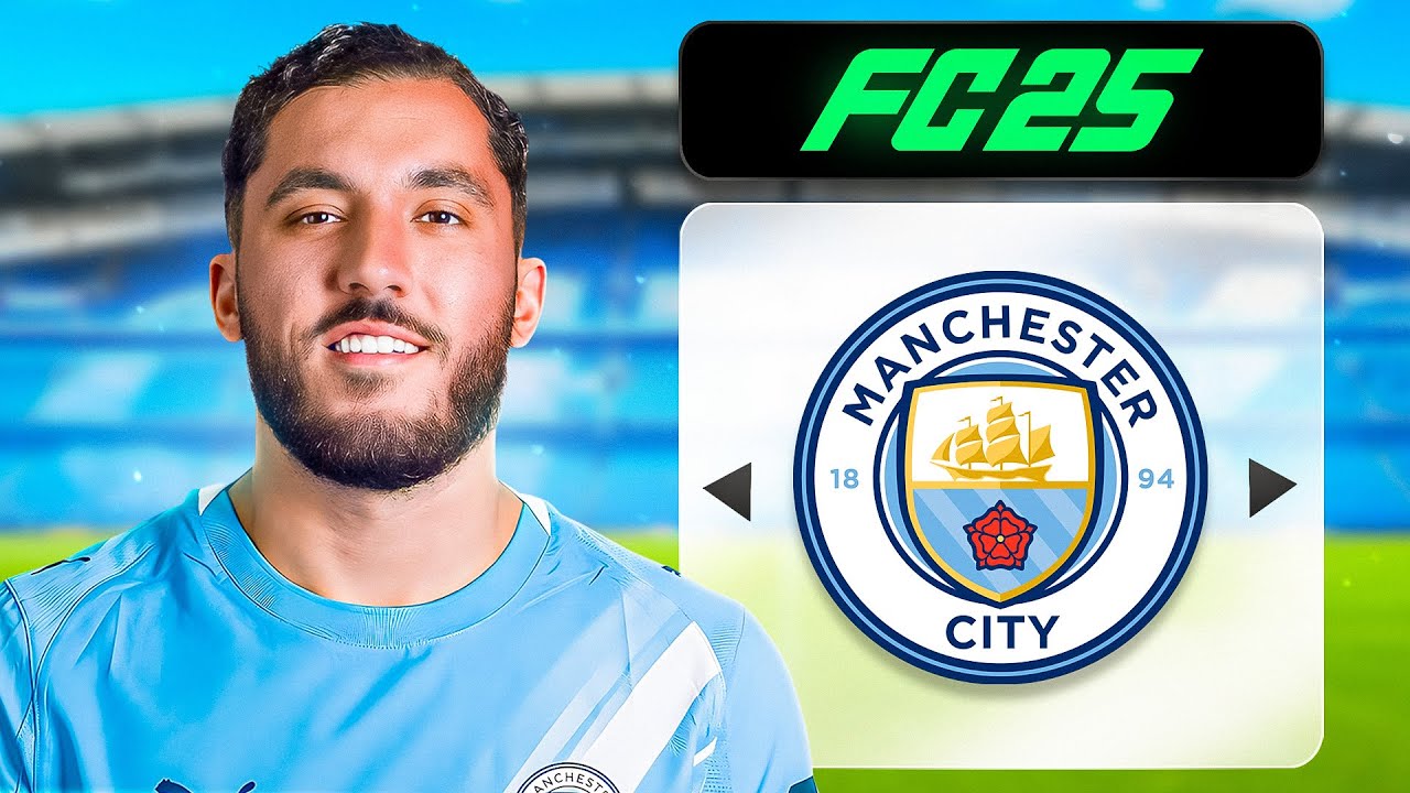 FC 25 Man City Career Mode EP1 - YouTube
