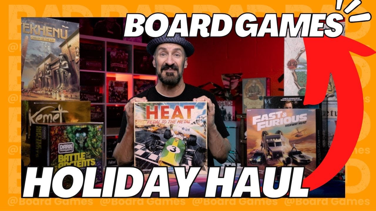 Holiday Haul! Board Games - YouTube