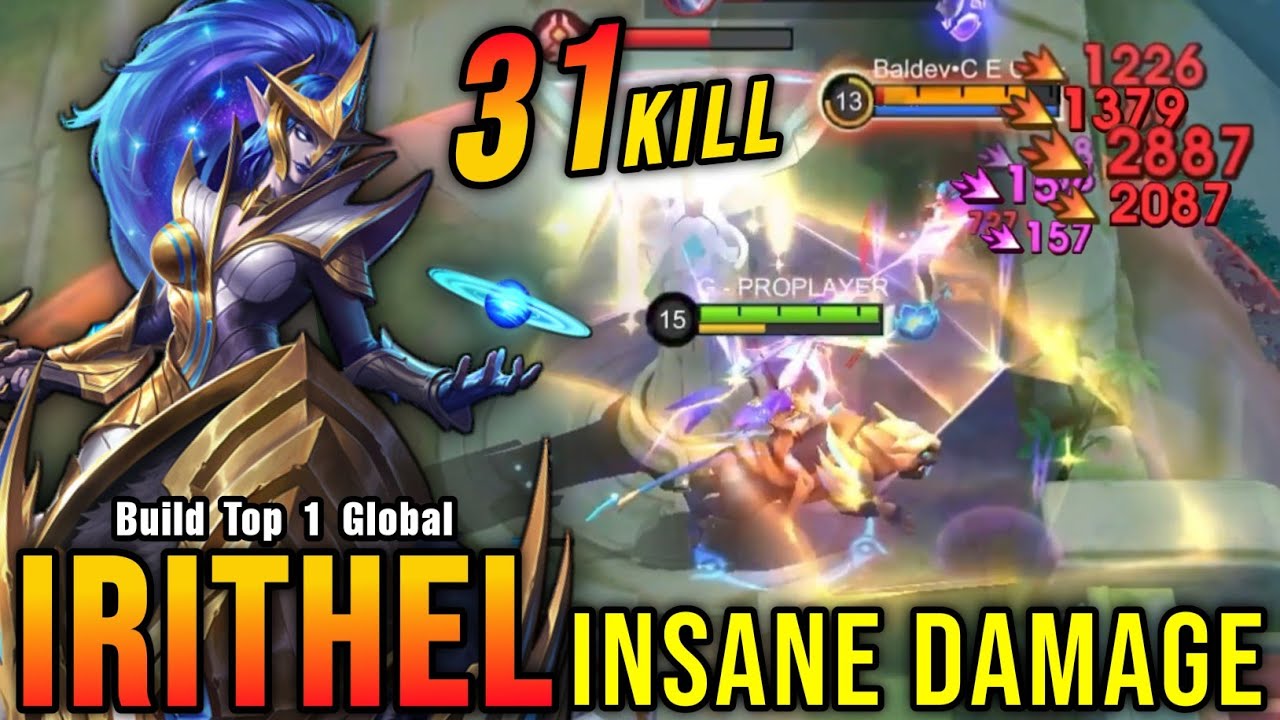 31 Kills!! Insane Damage Irithel Late Game No Boots Build - Build Top 1 ...