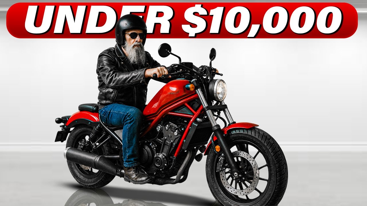 10 Perfect Senior Motorcycles under $10k! (Easy to Ride + Affordable ...