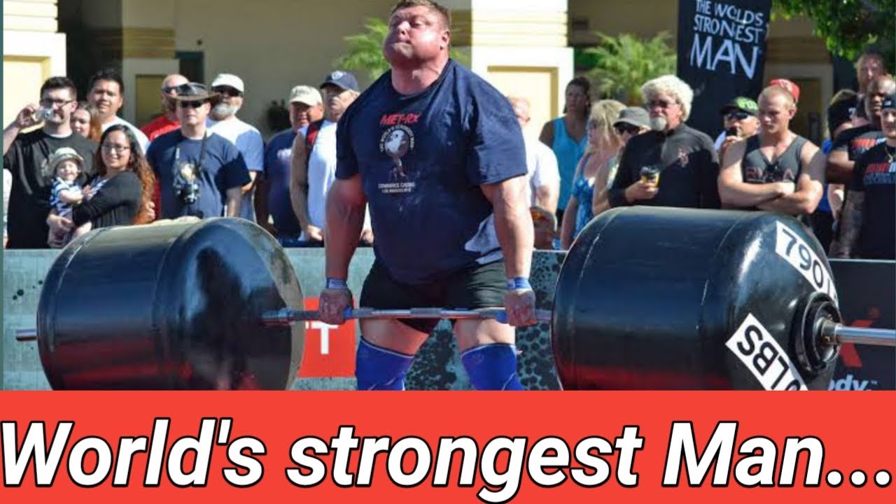 Top 10 strongest men in the world | Guinness world records | world ...
