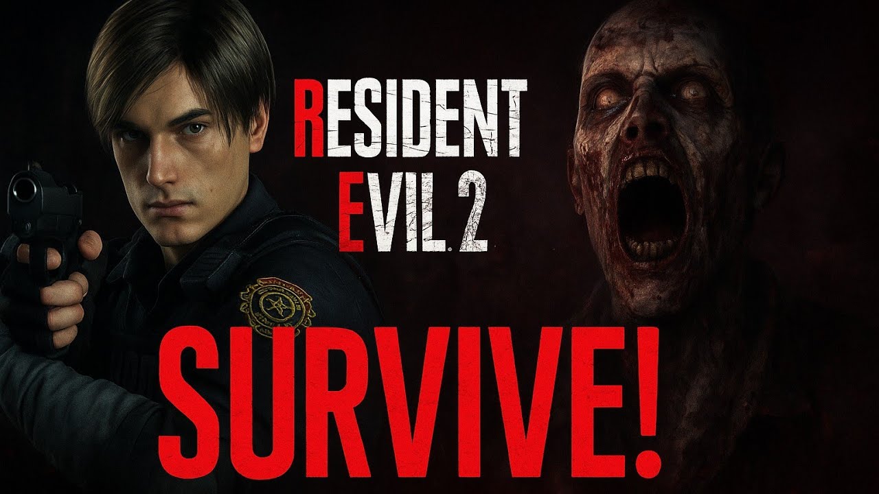 🔴 SURVIVING THE HORROR 😱 | Resident Evil 2 Live #residentevil # ...