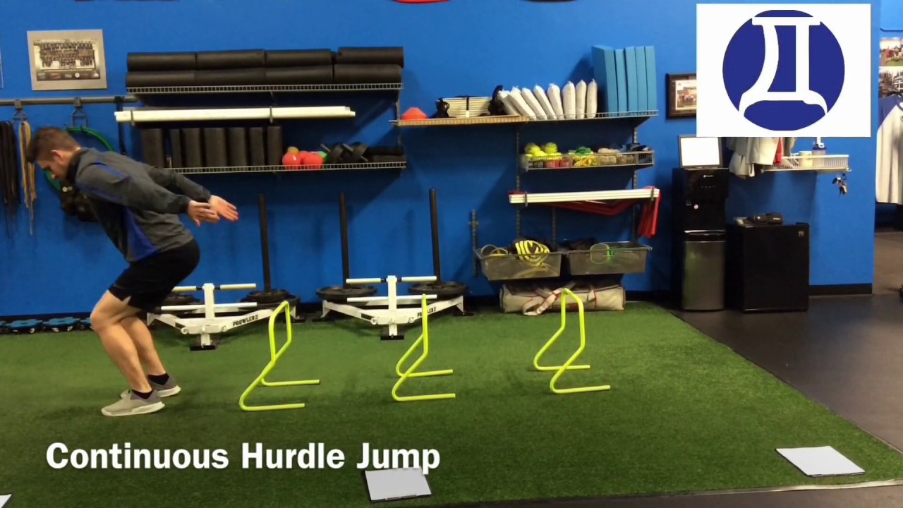 Continuous Hurdle Jump - YouTube