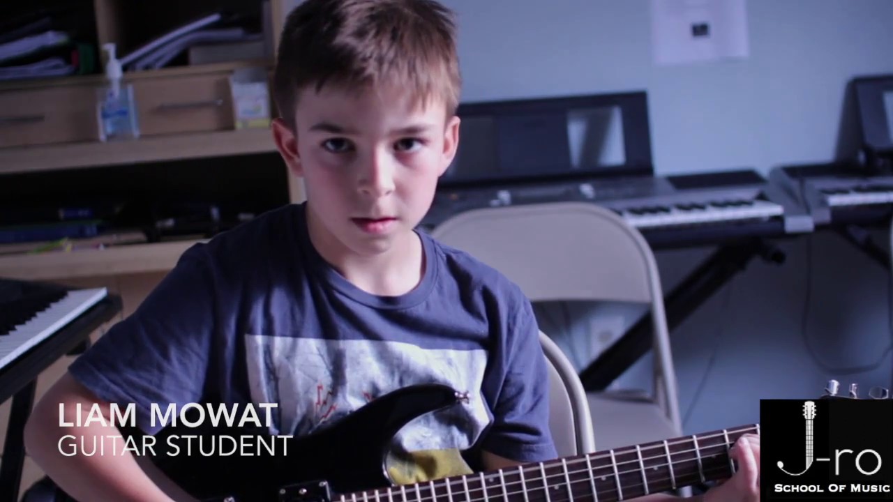 Liam Mowat - Crazy Train J-RO School of Music - Troy, MI - YouTube