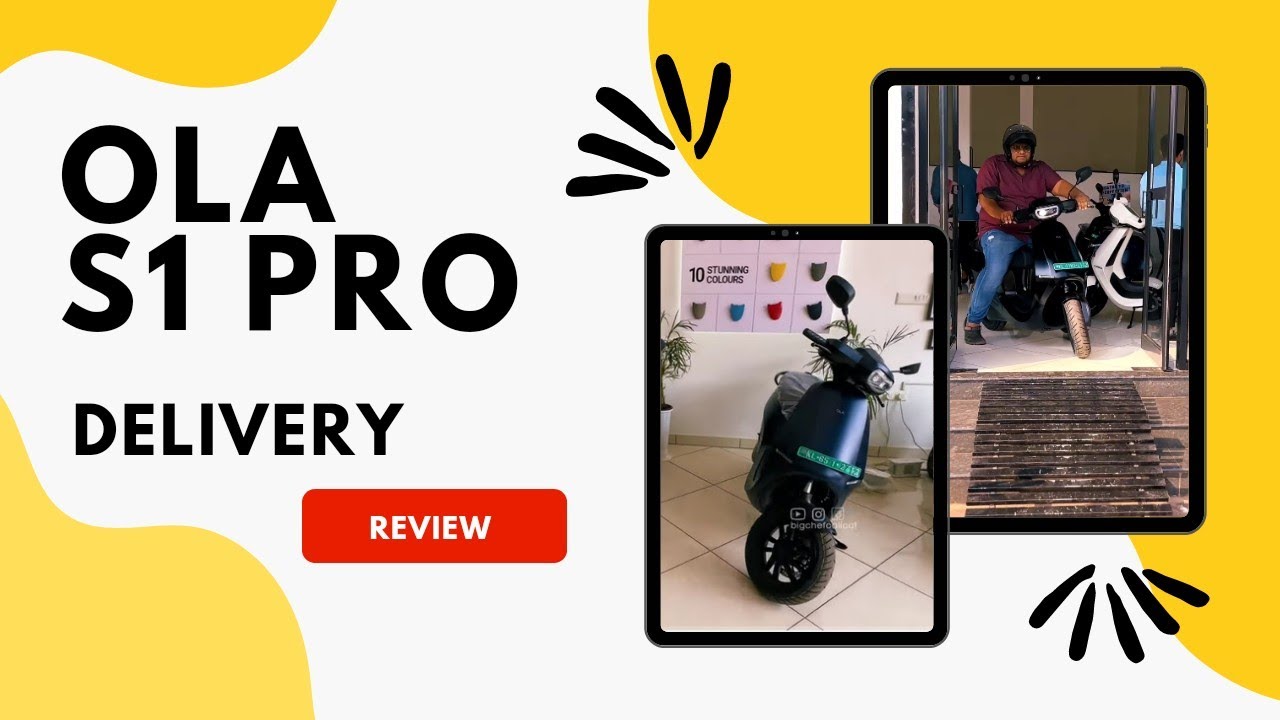OLA S1 PRO DELIVERY #video #ola #s1pro #delivery #scooter #olas1pro # ...