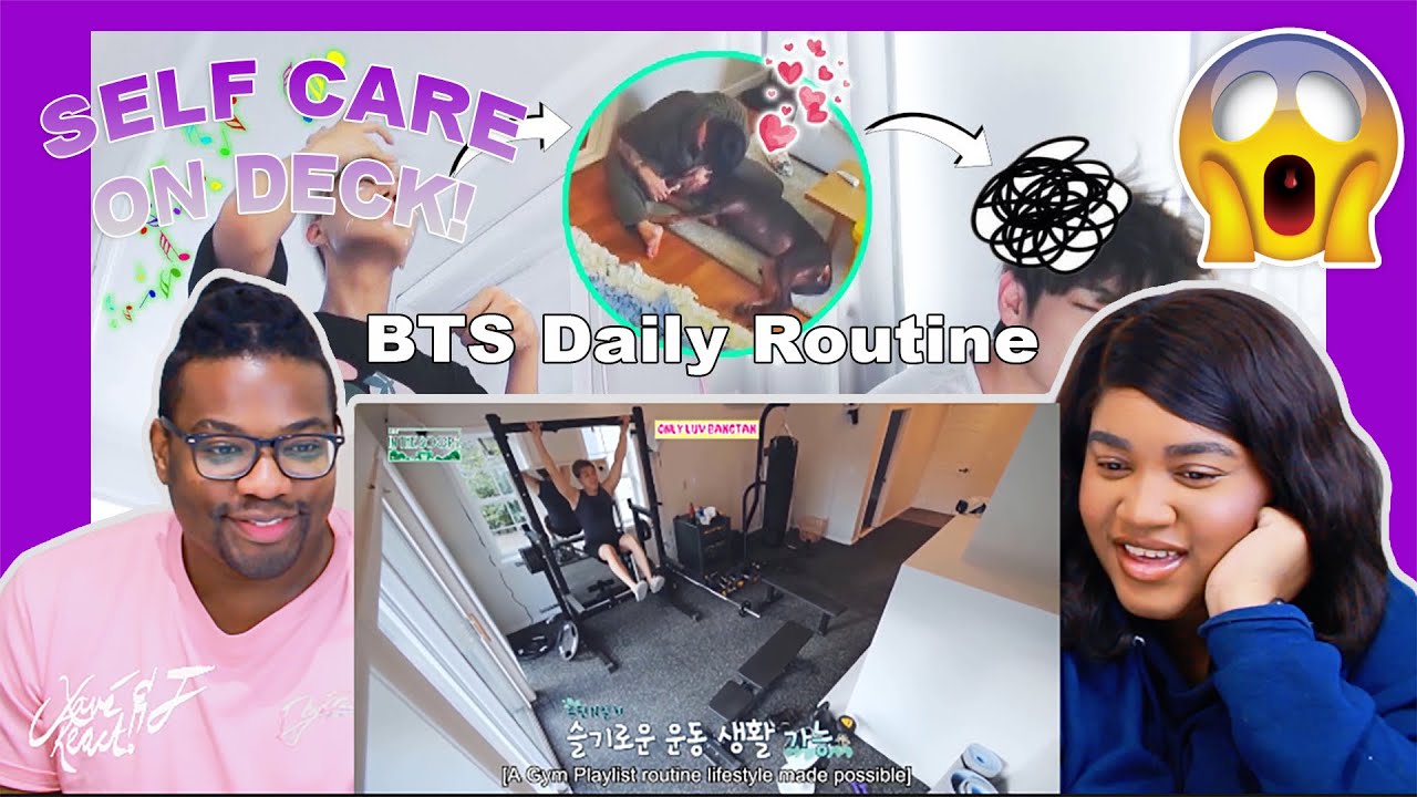 BTS Daily Routine| REACTION - YouTube