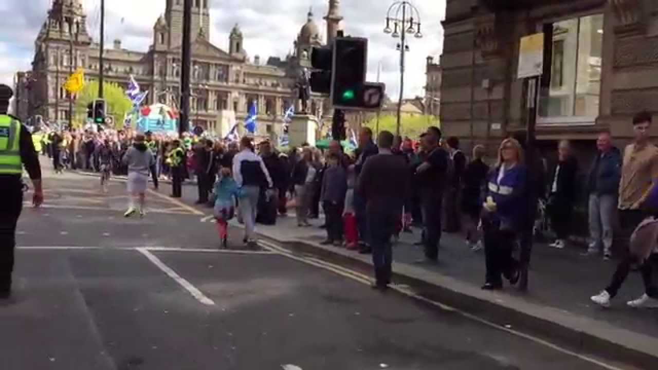 GARNGAD RFB GLASGOW 25/04/2015 - YouTube