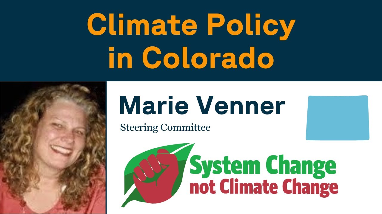 Marie Venner: Climate Policy in Colorado (SB Speaker Series) - YouTube