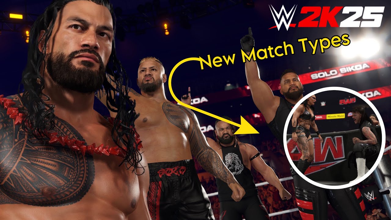 WWE 2K25 Full Trailer Breakdown, New Features & Match Types Confirmed ...