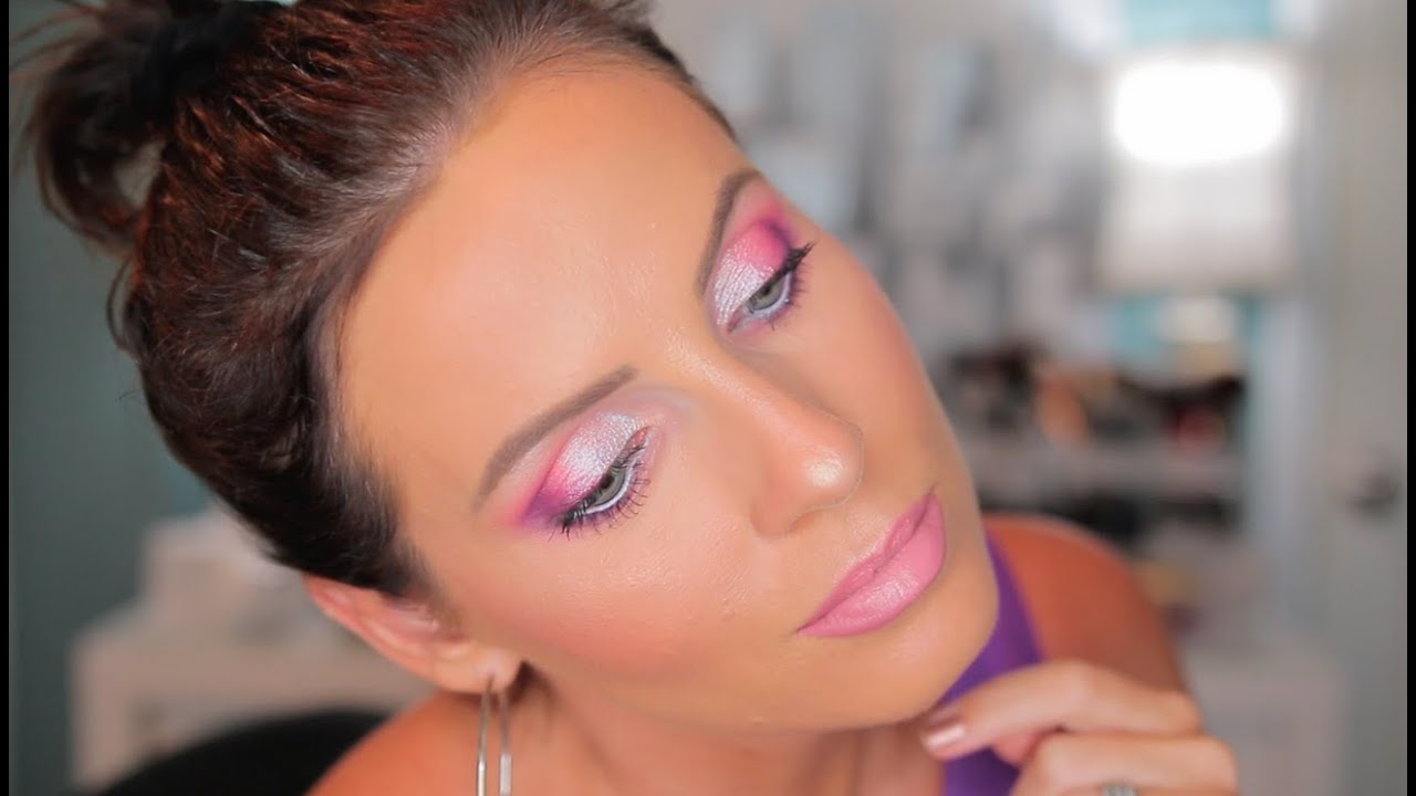 Pink Purple Eyeshadow Tutorial Youtube