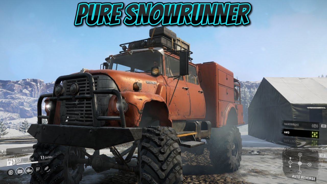 Overturned Train Carriage ..... Timed Challenge on Snowrunner - YouTube