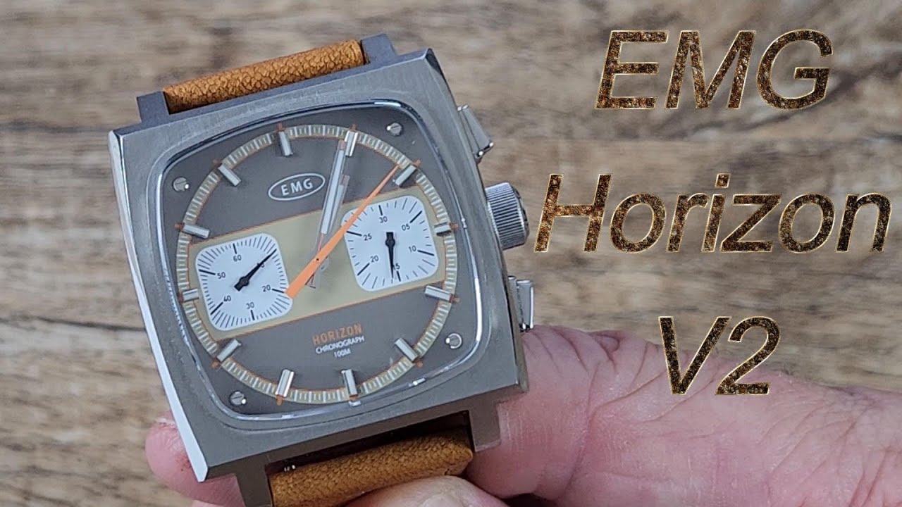 EMG Horizon V2!! Brown Chronograph! - YouTube