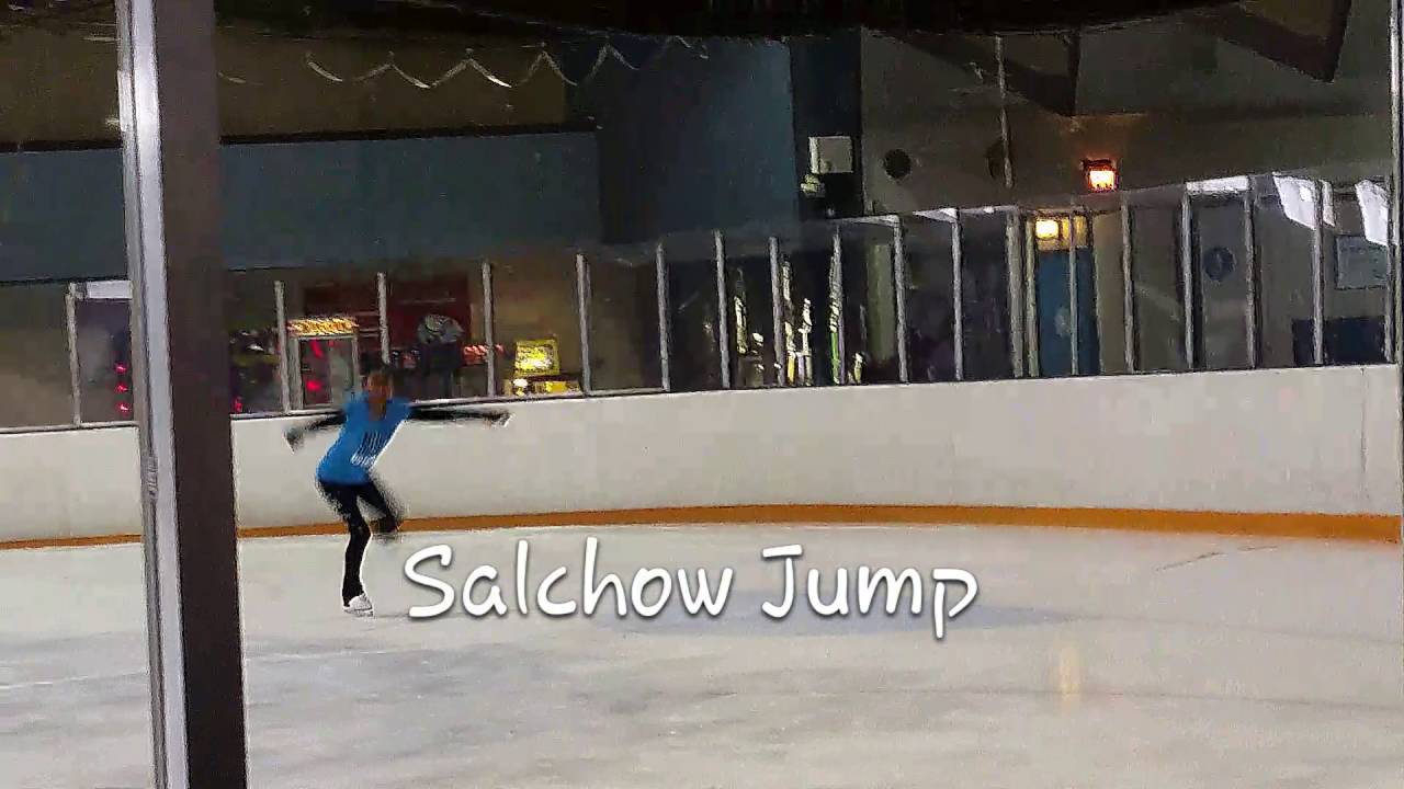 Ice skating basic jumps! - YouTube
