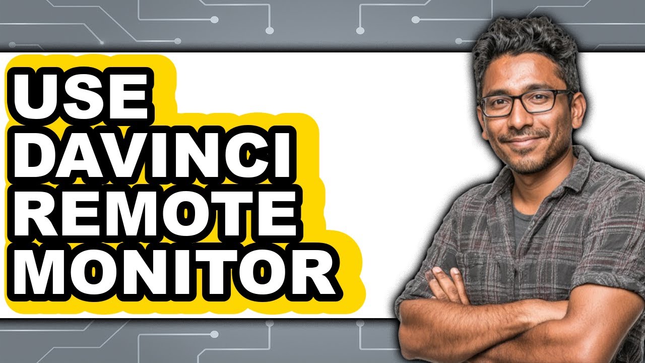 How to Use DaVinci Remote Monitor - Easy Guide - YouTube