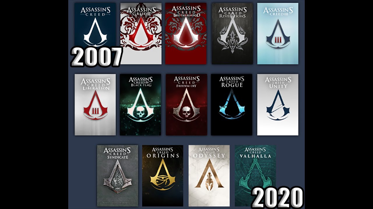 Watch The Assassin's Creed Main Menu Themes Evolve From 2007 To 2022 In ...