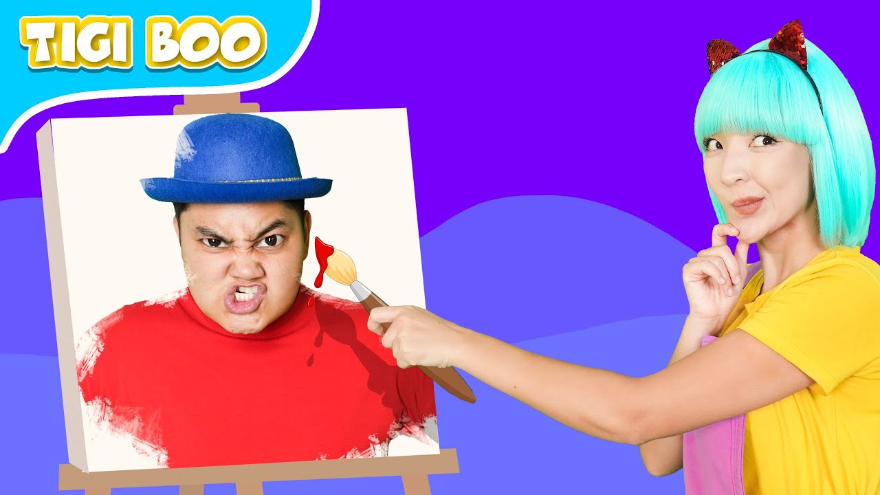 Animal Drawing + MORE Tigi Boo Kids Songs - YouTube