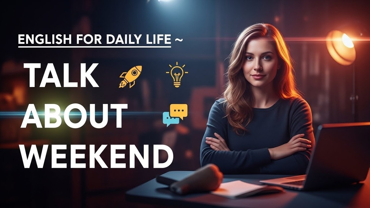 English Conversation for Everyday Life - Talk About Your Weekend in ...
