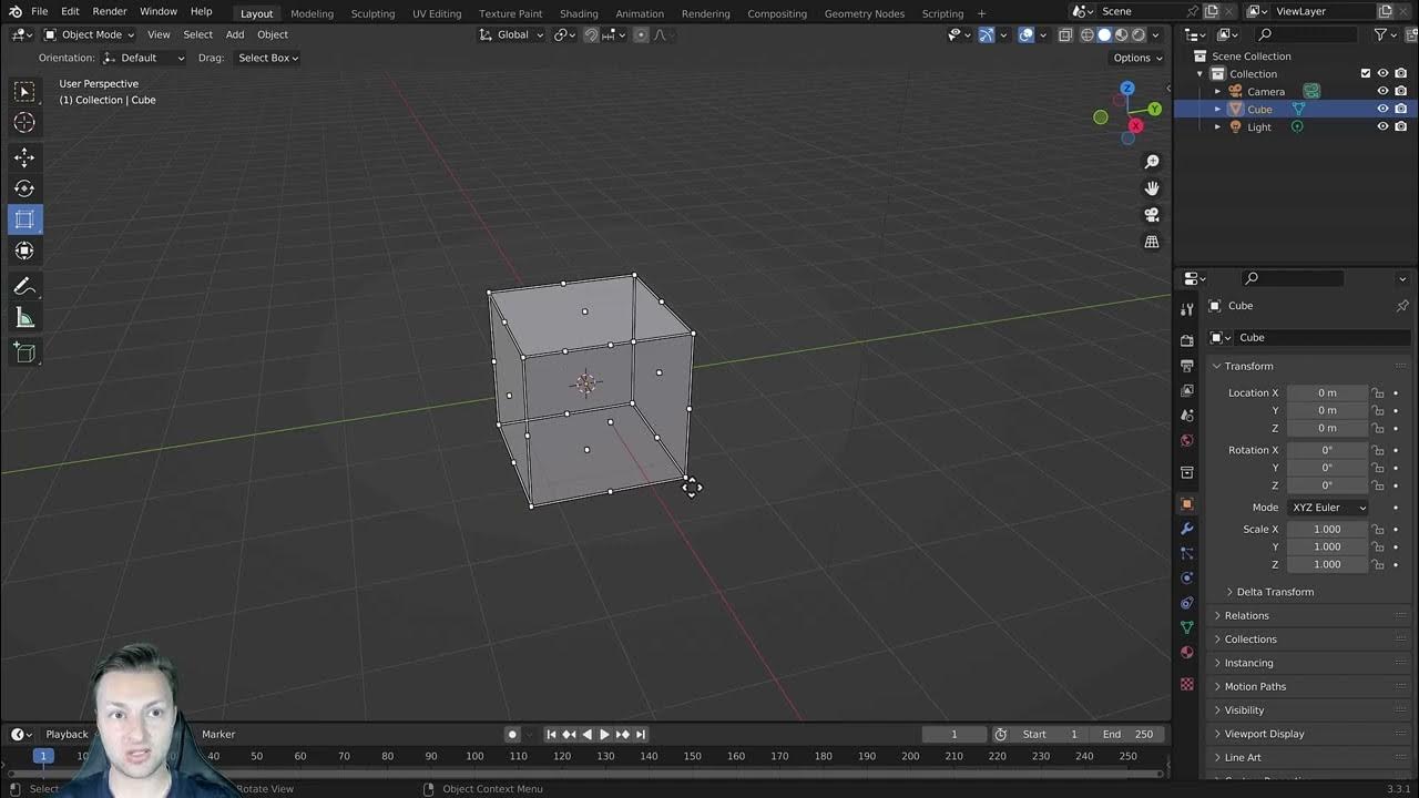 Blender Tutorial - The Various Ways To Scale Models In Blender - YouTube