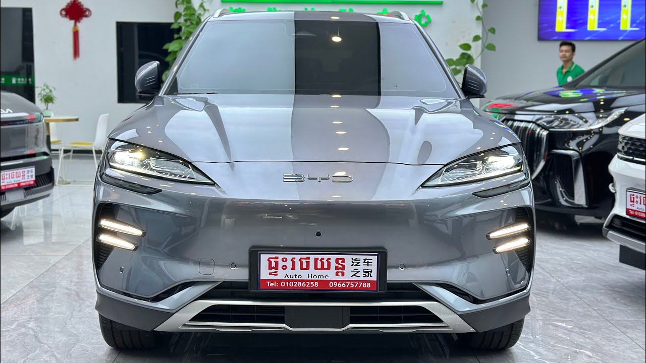 2024 BYD SONG PLUS Grey Color - Luxury EV 5 Seats | Exterior and ...