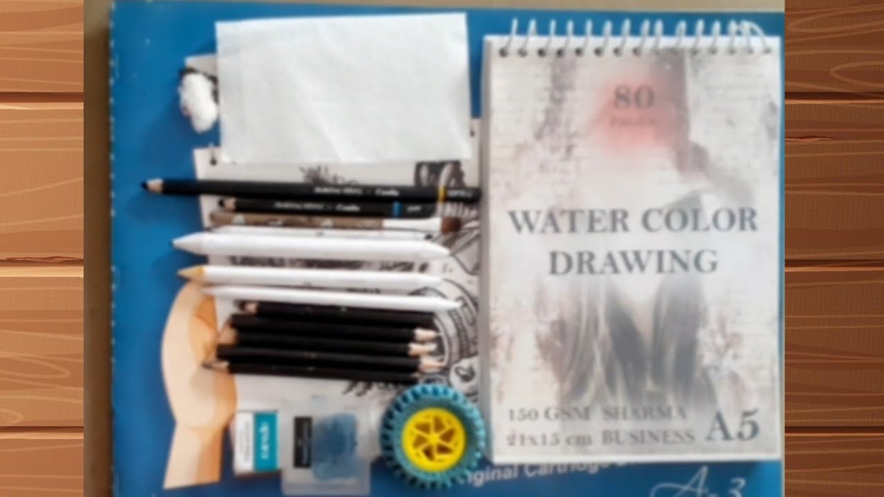 Basic drawing material || drawing material || drawing for beginners ...