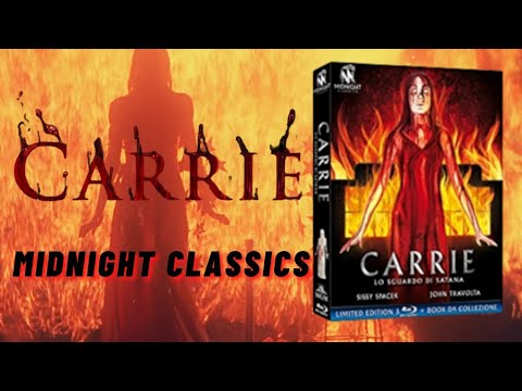 Carrie Midnight Classics Bluray Unboxing &  Review