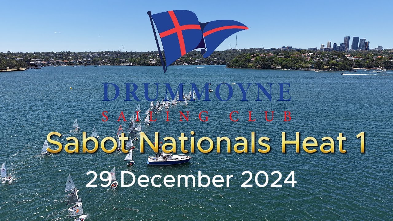 Sabot Nationals Heat 1 29 Dec 2024 - YouTube