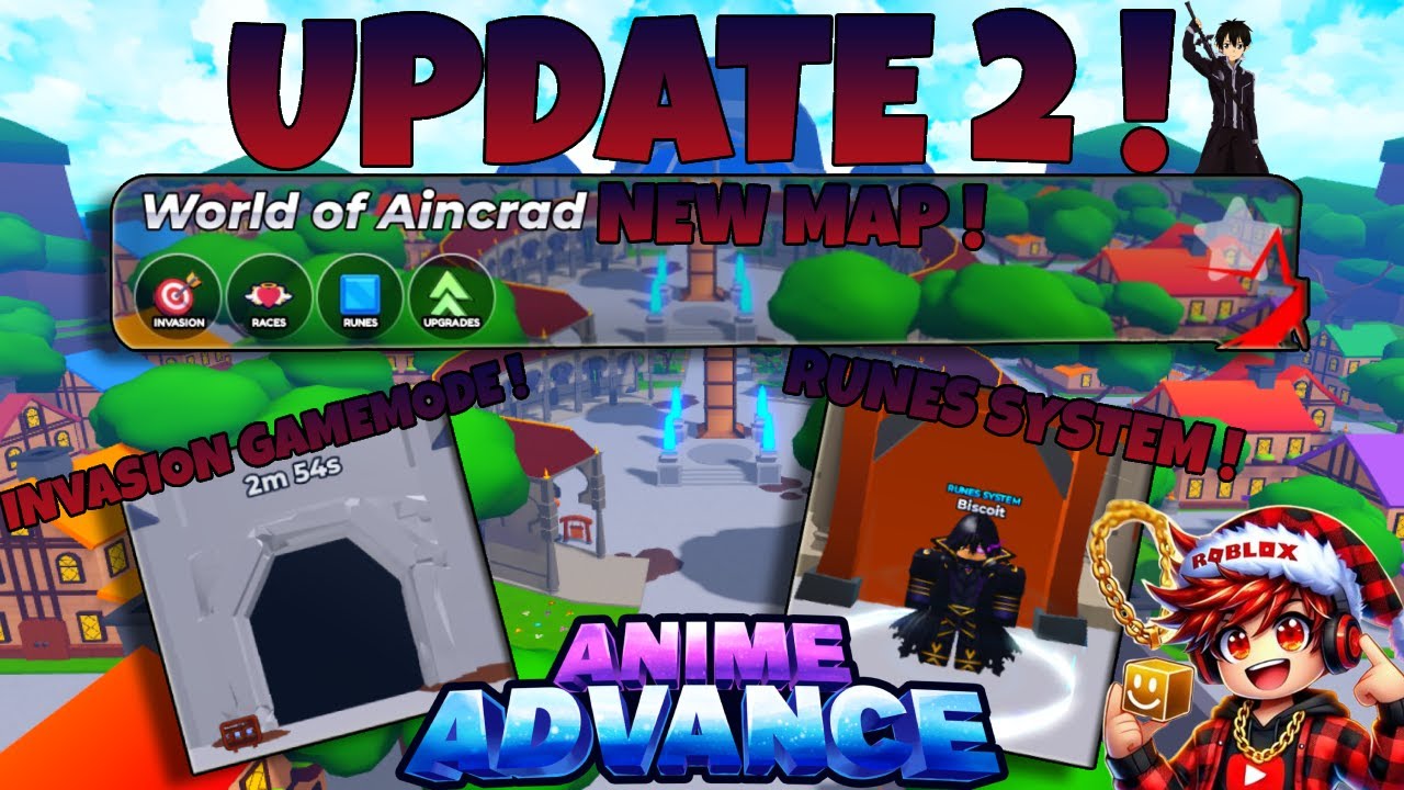 Anime Advance UPDATE 2 Is HERE! NEW World + Runes System + Race Reveal ...