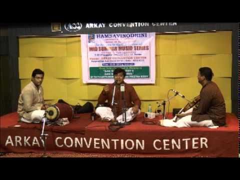 Akshay Padmanabhan Kamboji Ragam - YouTube