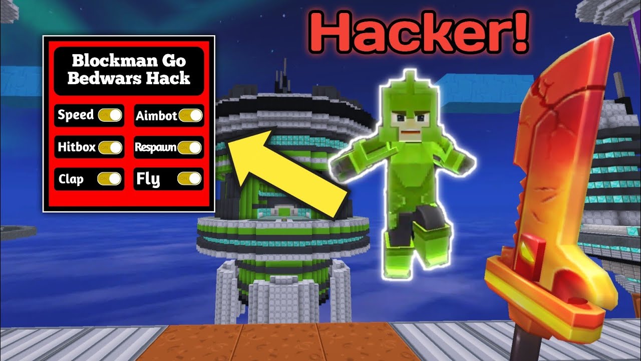 The CRAZIEST PVP With HACKER In Bed Wars 🔥💀 || Blockman Go || - YouTube