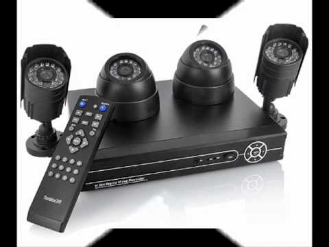 Complete DVR Surveillance System with 2x Indoor + 2x Outdoor Cameras (H ...