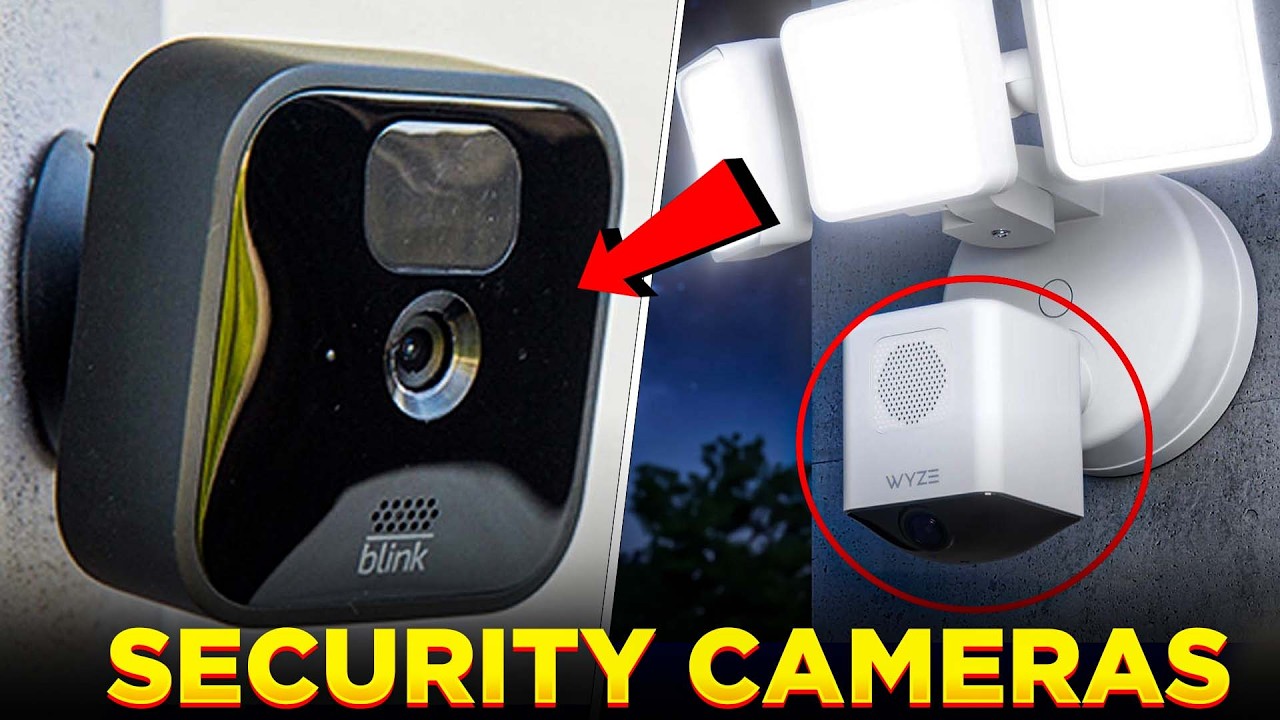 9 BEST OUTDOOR Security Cameras | BEST TECH Gadgets 2024 - YouTube