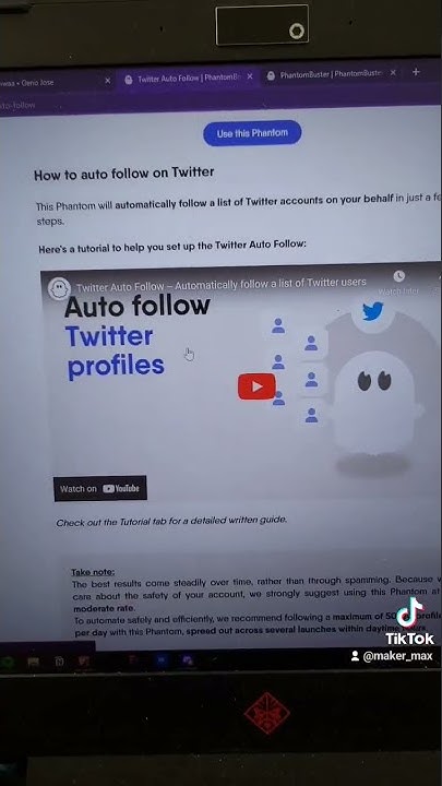 How to automate Twitter - YouTube