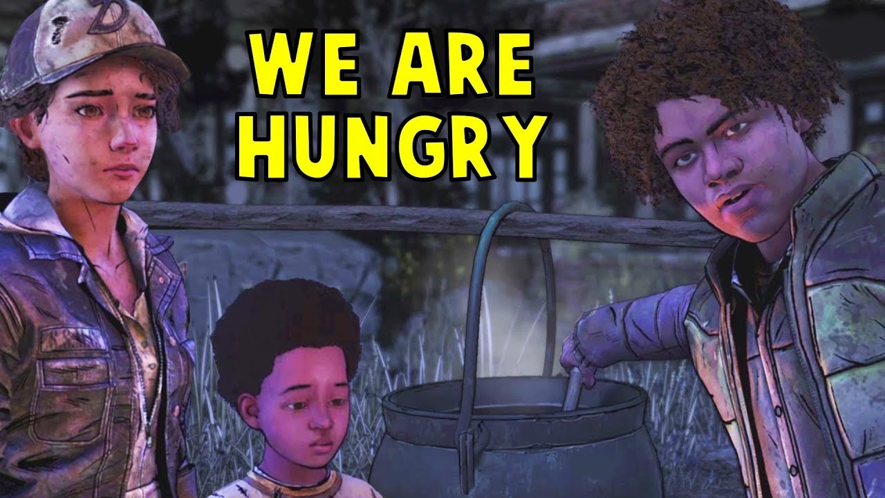 Clem and AJ Ask Chef Omar About Dinner - All Dialogues - The Walking ...