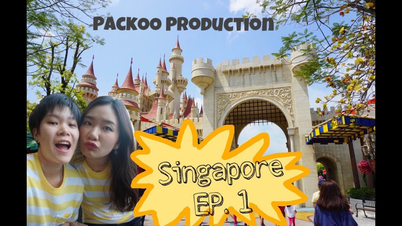 PackOO Vlog EP.1 - Singapore | Chinatown, Universal Studios, ปูผัดพริก ...