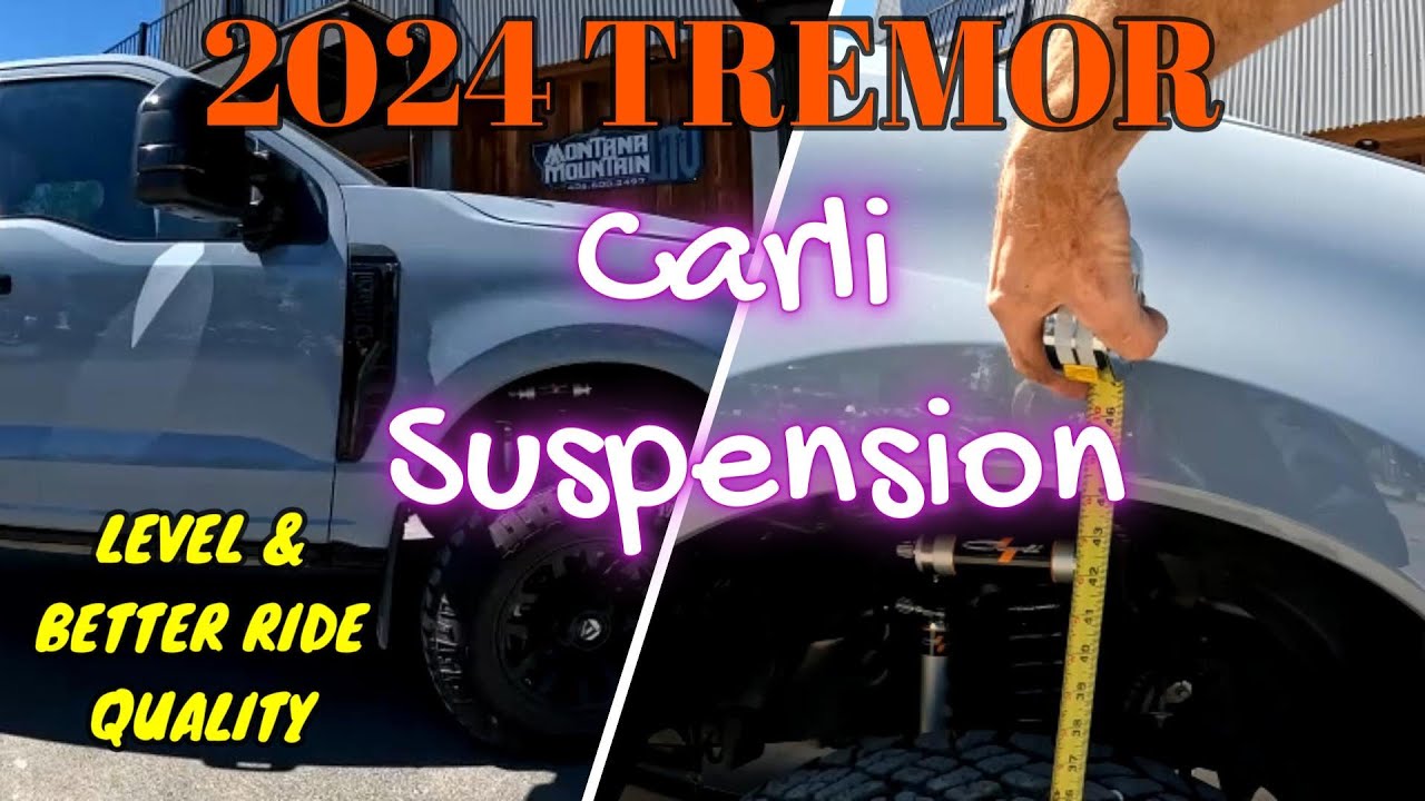HOW TO INSTALL Carli Backcountry 2.0 2024 F350 springs/shocks - YouTube