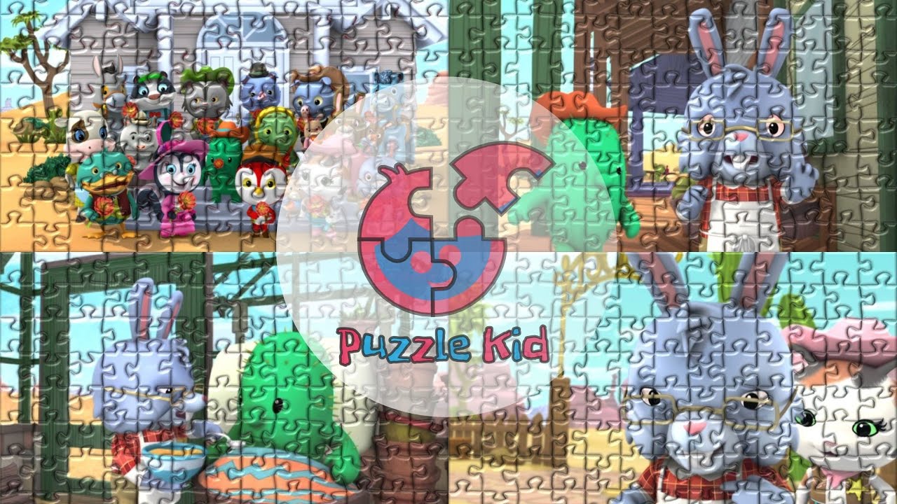 Puzzle Games Sheriff Callie Uncle Ben - гульні - Puzzle Kid - YouTube