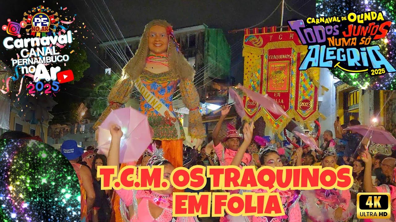 [CARNAVAL 2025] T.C.M TRAQUINOS EM FOLIA TRAZENDO ALEGRIA PARA OS ...