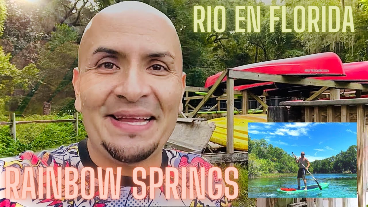 Rio En Ocala Florida Rainbow Springs 💦🐊🌴🐊💦 $2 La Entrada 😱😱 - YouTube