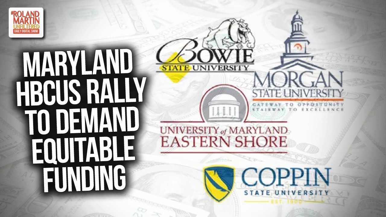 Maryland HBCUs Rally To Demand Equitable Funding This Wednesday - YouTube