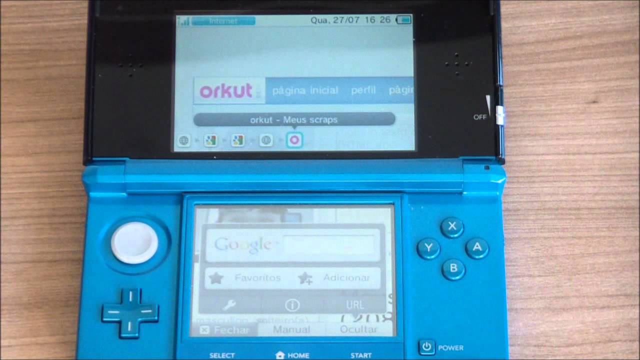Nintendo 3DS - Recursos de Internet - PT-BR - UltimateGamerBr - YouTube