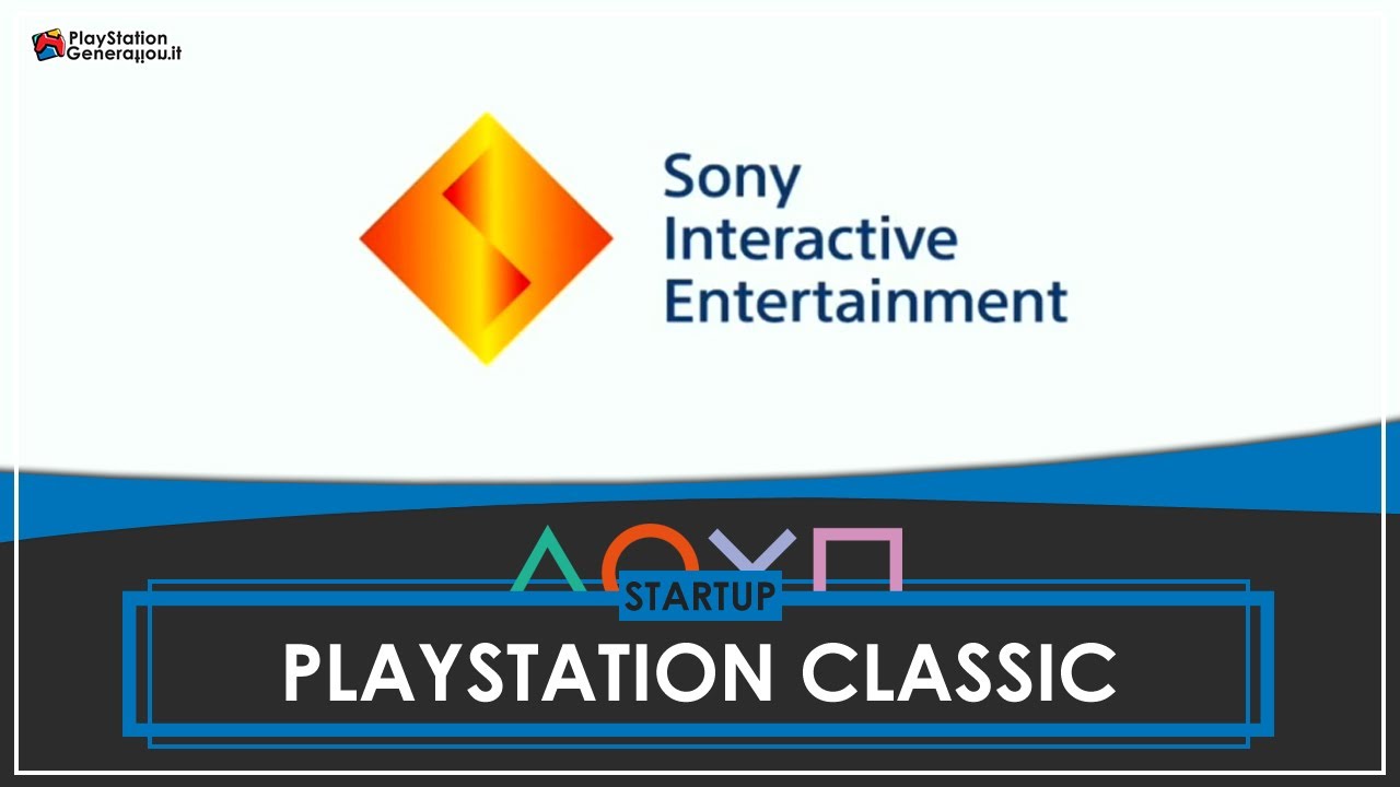PlayStation Classic - Boot Screen / Startup - YouTube