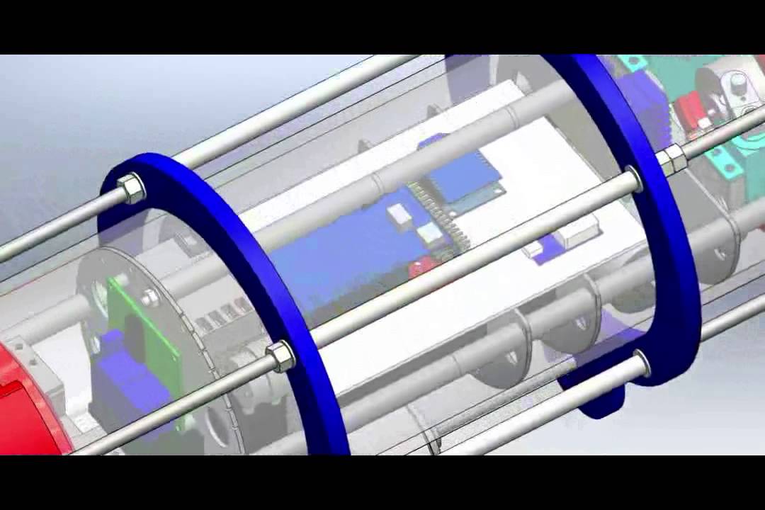 Prototype Autonomous Underwater Vehicle - YouTube