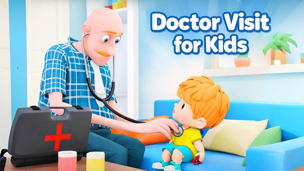 Doctor Visit for Kids 👩‍⚕️ | Baby’s Checkup & Types of Doctors ...