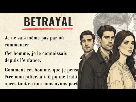 Betrayal : Practice French Reading & Speaking | Learn French with Simple Story (B1–B2)
